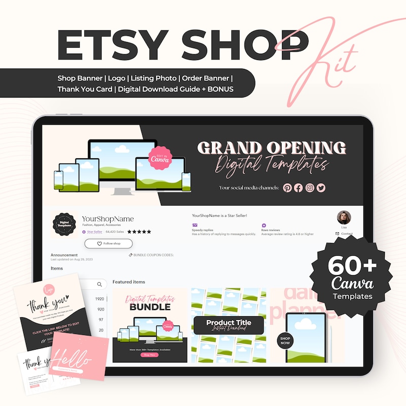 Etsy Shop Logo - Etsy