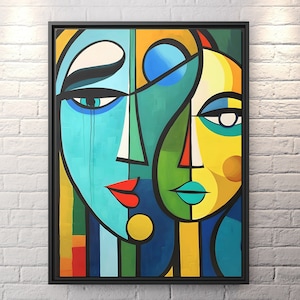 cubism poster making