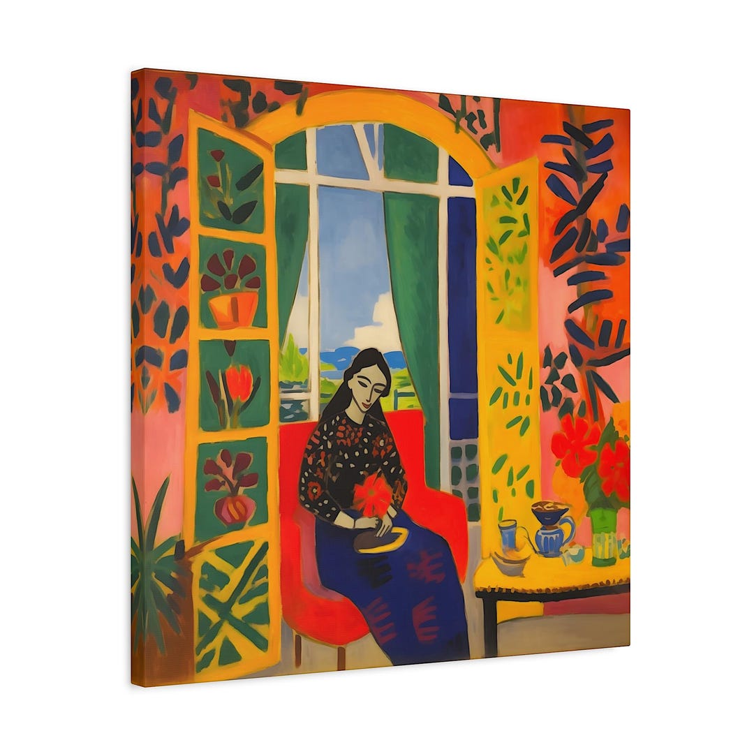 Henri Matisse Art Fauvism Print Henri Matisse Canvas Fauvism Art Cute ...