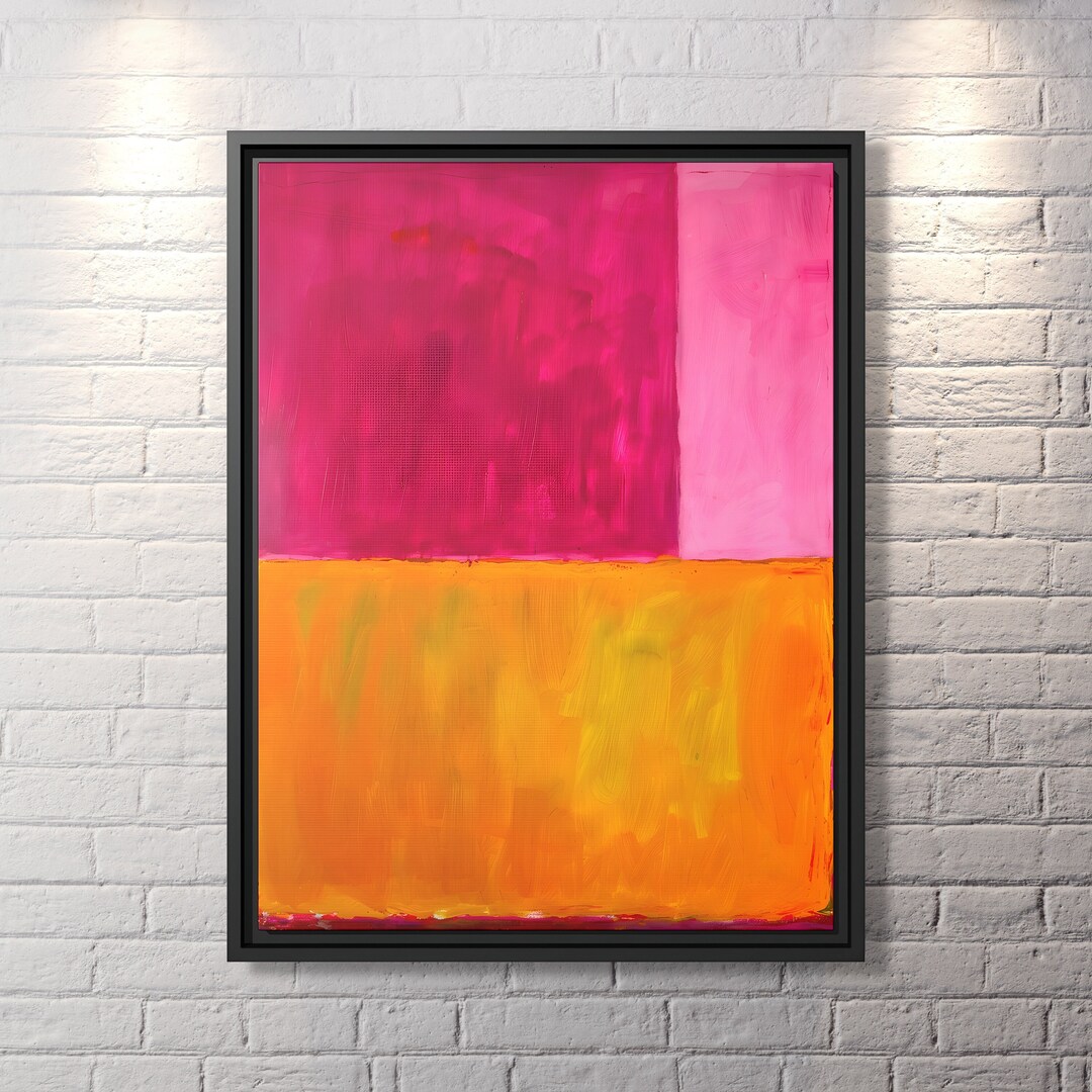Mark Rothko Wall Art Minimalism Painting Rothko Print Work Mark Rothko ...