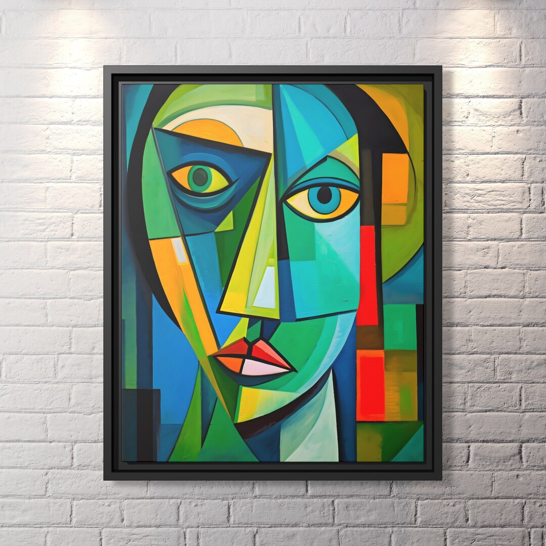 Wall Art Picasso Pint Modern Cubism Painting Picasso Canvas Big ...