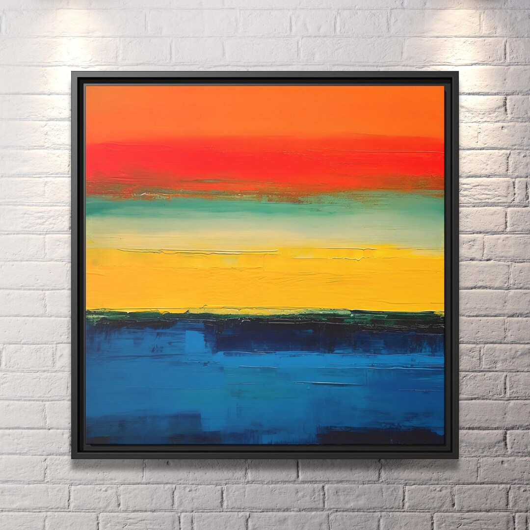 Mark Rothko Painting Abstract Art Rothko Minimalism Painting Rothko ...