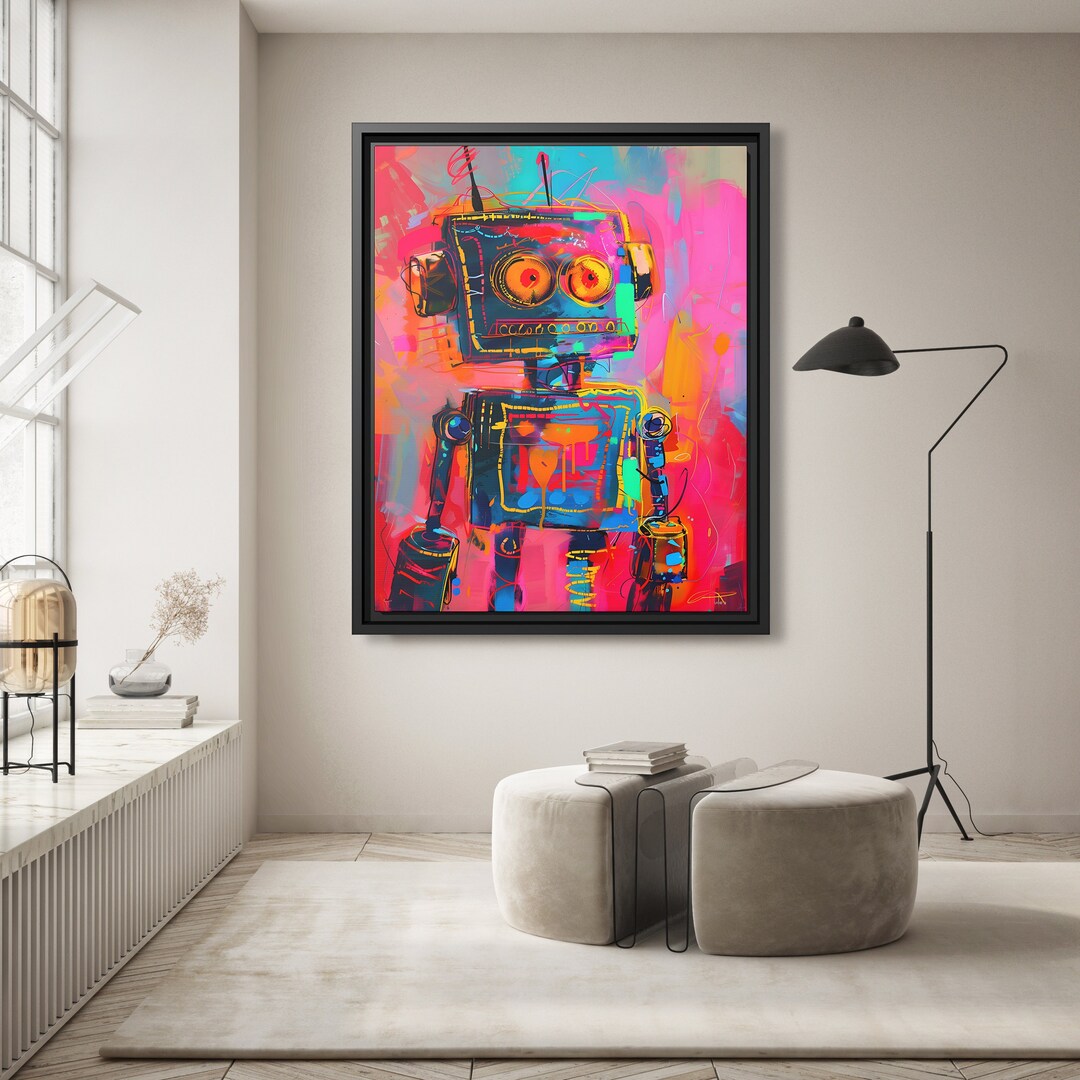 Wall Art Basquiat Print Canvas Basquiat Modern Art Neo Expressionism ...