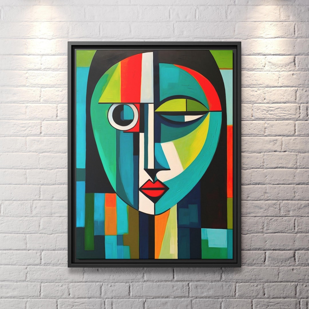 Pablo Picasso Wall Art Cubism Painting Picasso Modern Cubism Cute ...