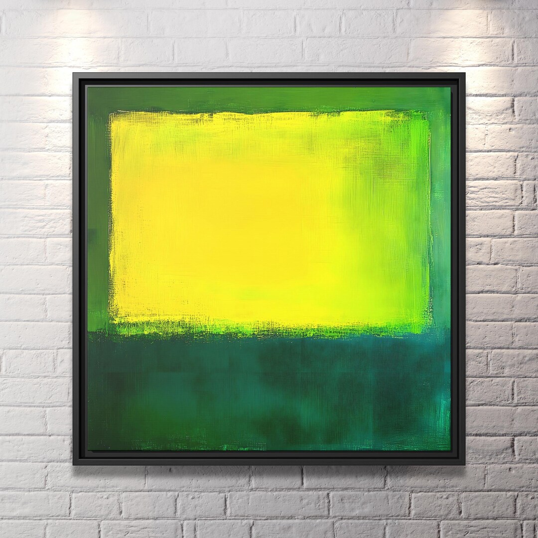 Mark Rothko Painting Gallery Wall Frames Mark Rothko Wall Art ...