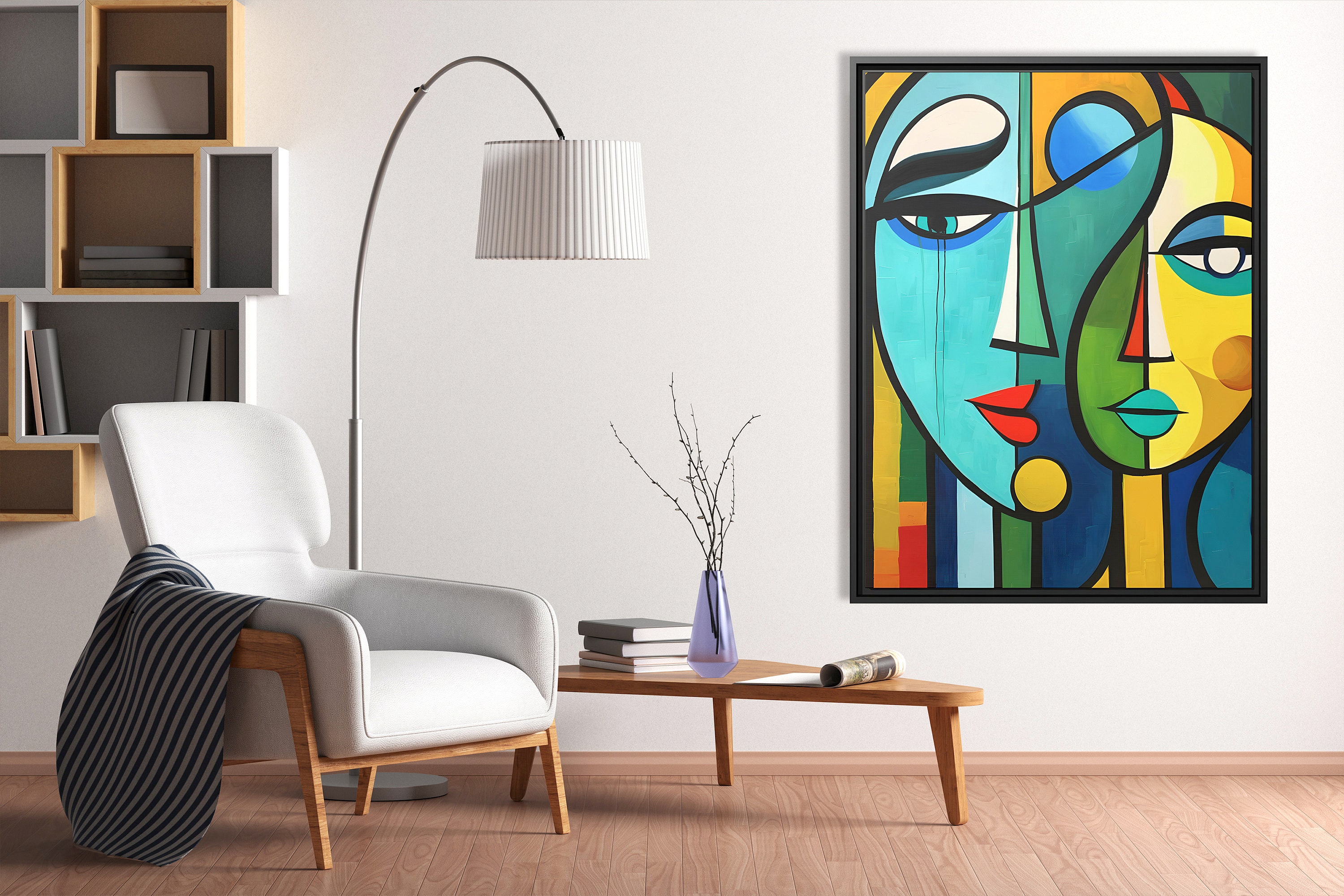 Canvas Print Picasso Cubism Wall Art Home Art Decor Extra Large Canvas ...