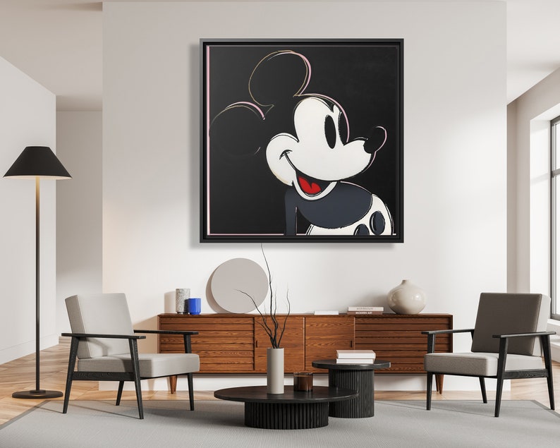 Canvas Print Pop Art Wall Art Extra Large Canvas Pop Culture Wall Art ...