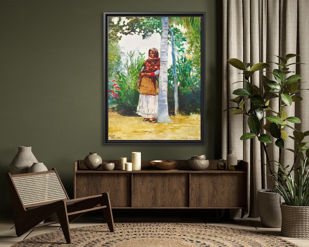 Winslow Homer Under a Palm Tree Winslow Homer Wall Art Homer Painting ...