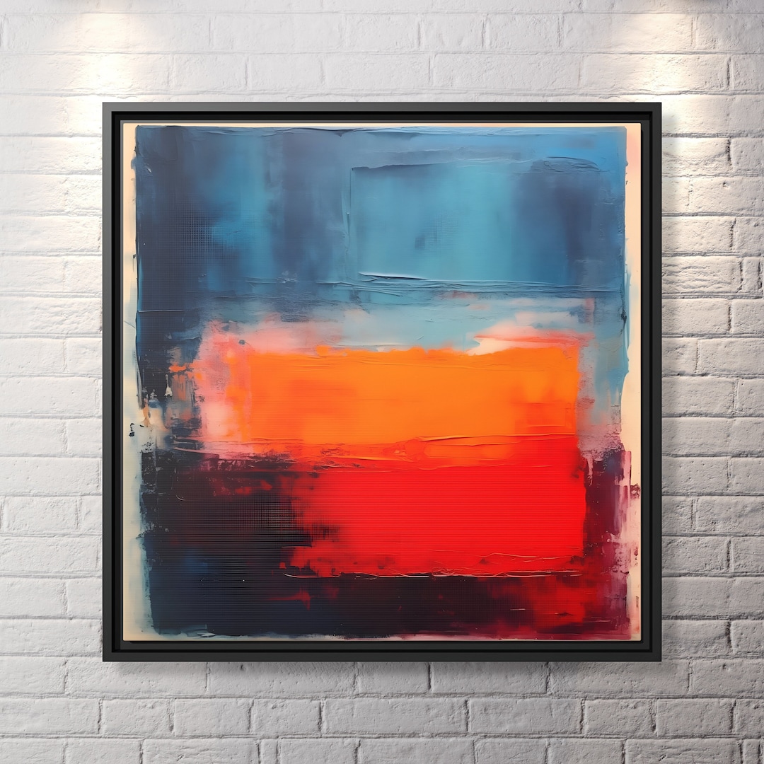 Mark Rothko Wall Art Minimalism Painting Rothko Print Work Mark Rothko ...