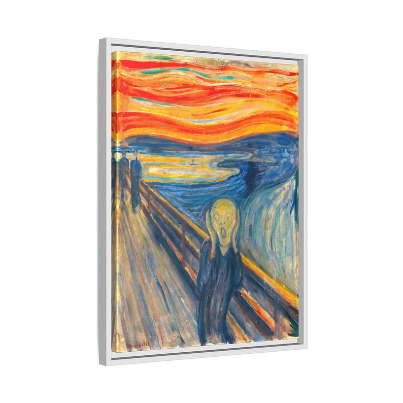Edvard Munch the Scream Edvard Munch Painting Famous Wall Art Edvard ...