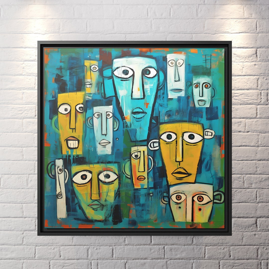 Wall Art Basquiat Canvas Banksy Print Extra Large Painting Basquiat Pop ...