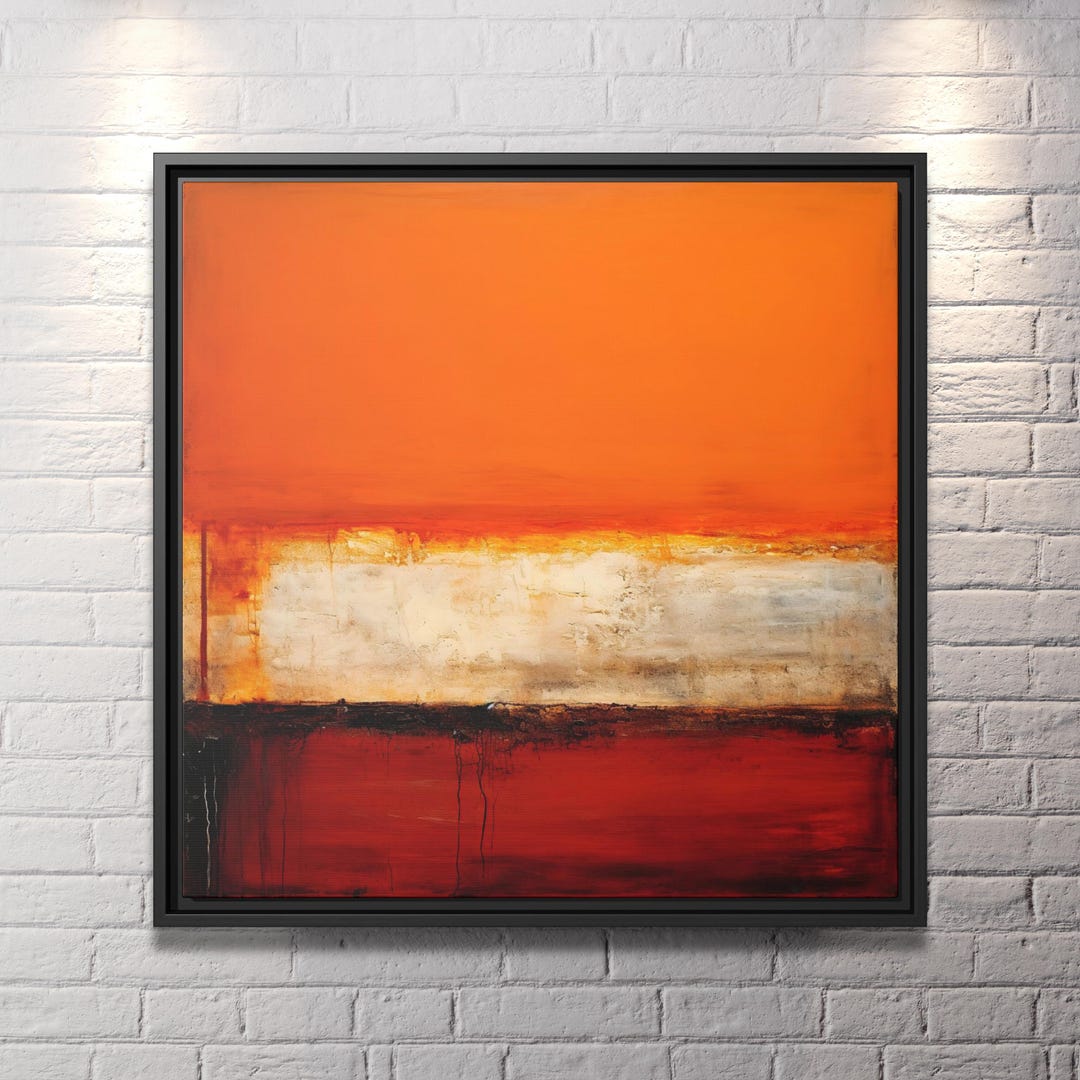 Mark Rothko Painting Gallery Wall Frames Mark Rothko Wall Art ...