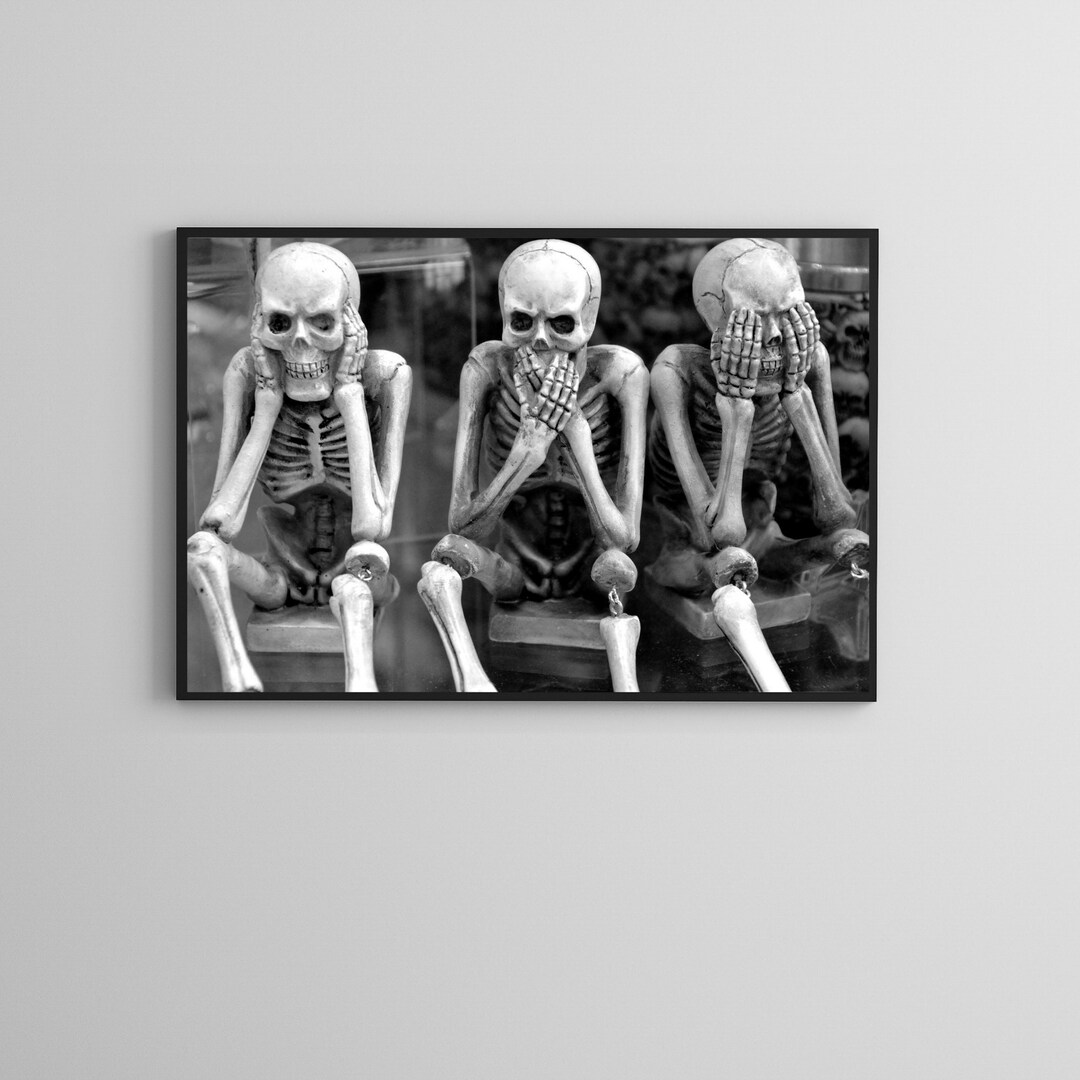 Printable Skeleton Halloween Skeleton Svg Skeleton Posters - Etsy