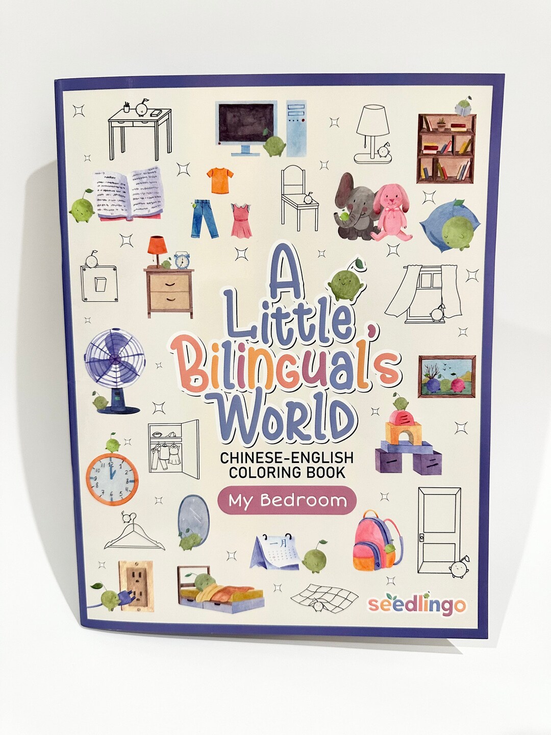 Coloring Bookchinese/english Sticker Sheet Set - Etsy