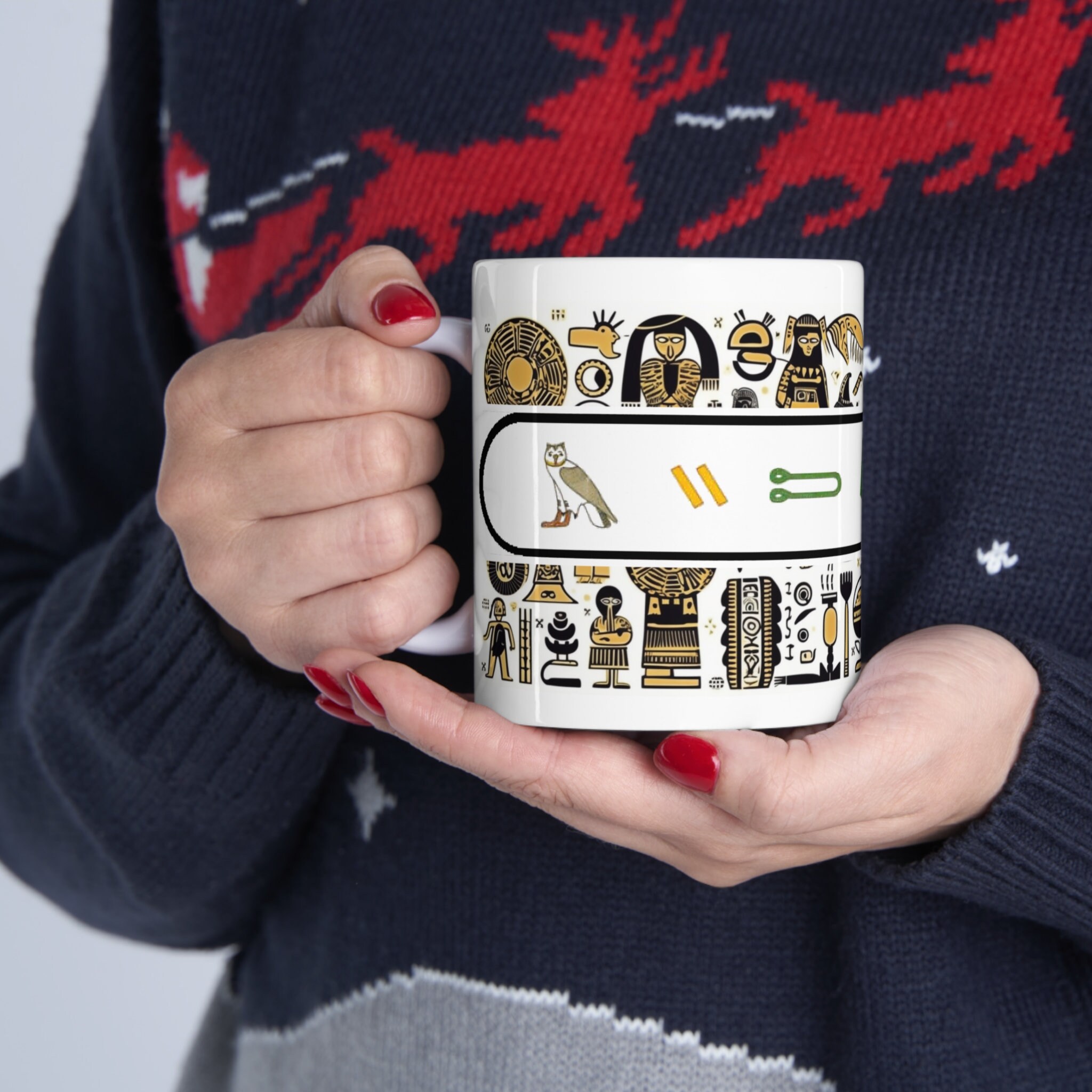 Your Name "michelle" in Egyptian Hieroglyph Alphabet Mug Egypt Mug ...