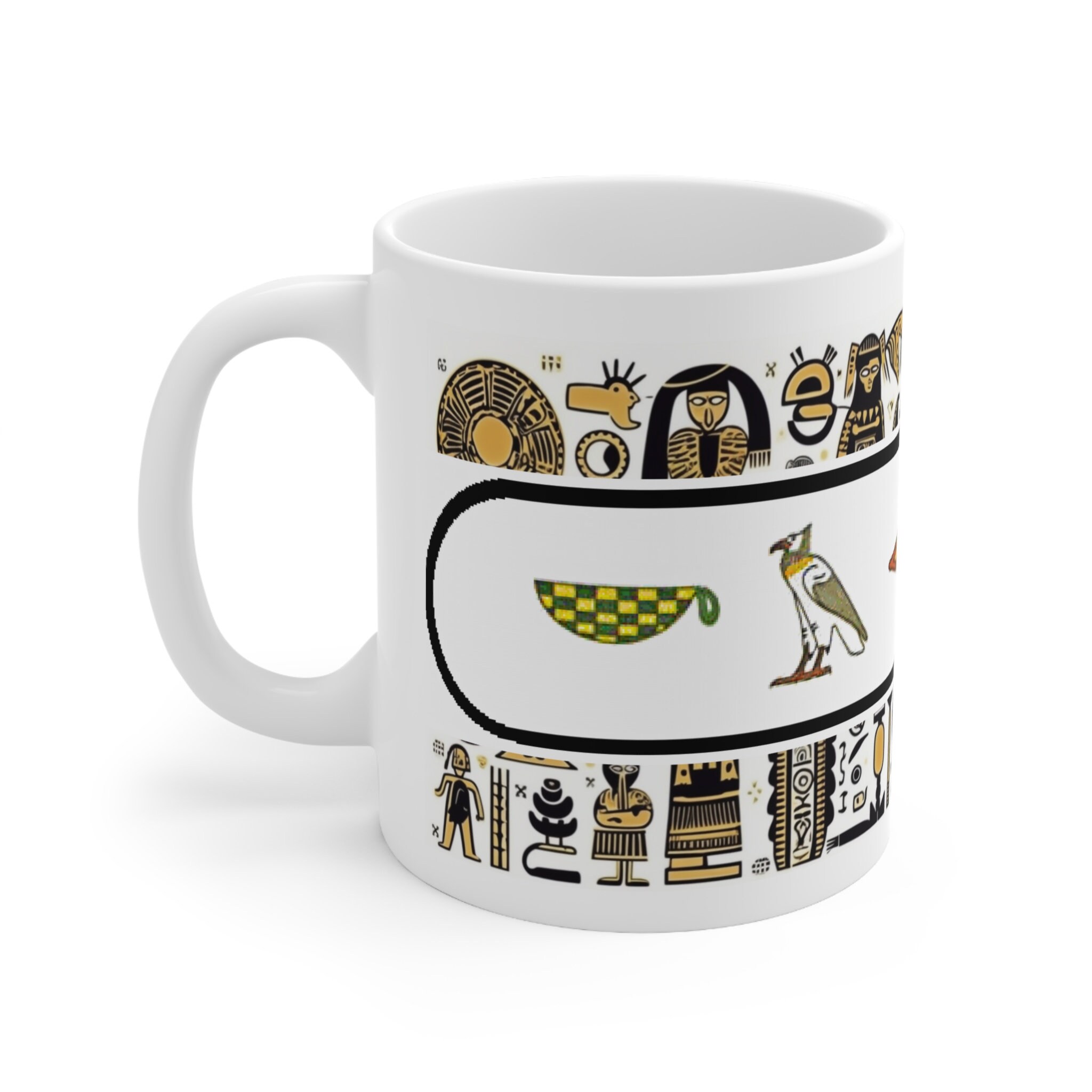Your Name "karen" in Egyptian Hieroglyph Alphabet Mug Egypt Mug Travel ...