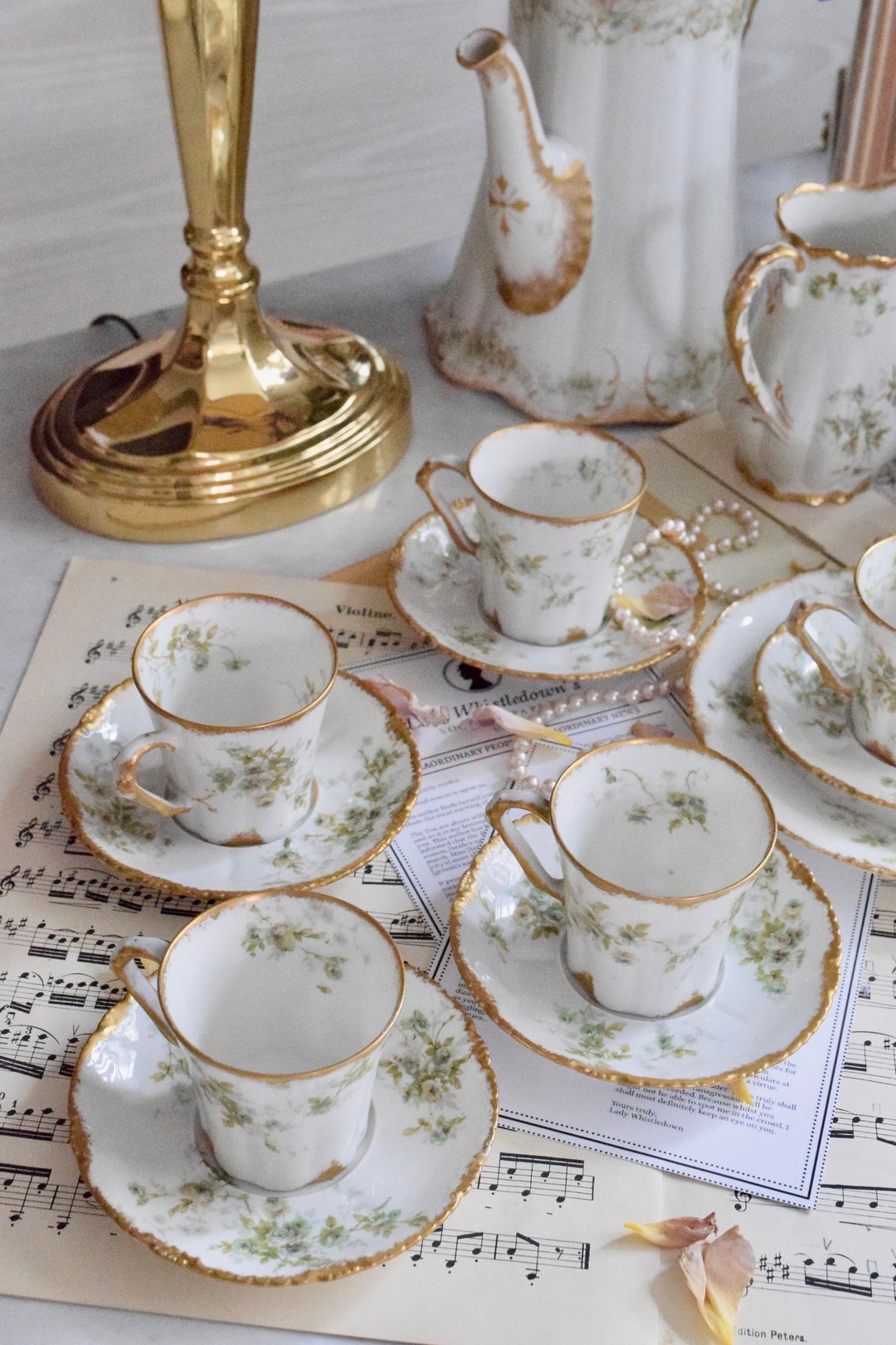 THE BRIDGERTON COLLECTION: Antique Early 1900s Limoges France Afternoon ...