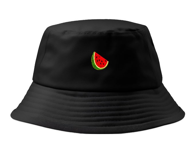 Watermelon Bucket Hat With Beads - Etsy