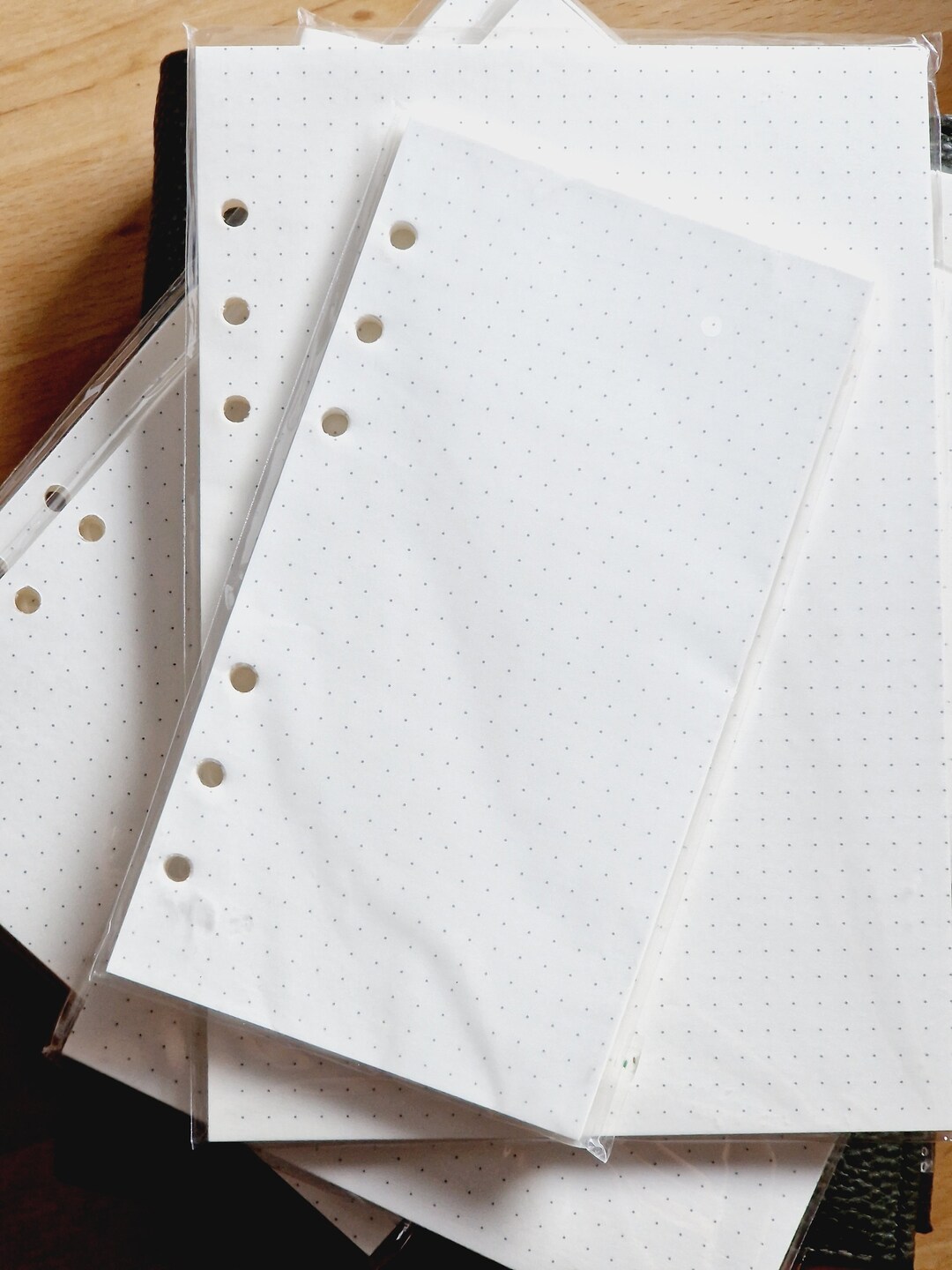 Inserts / Sheets / 50 Pages / A5 / A6 / A7 Dotted / Ring Binder Insert ...