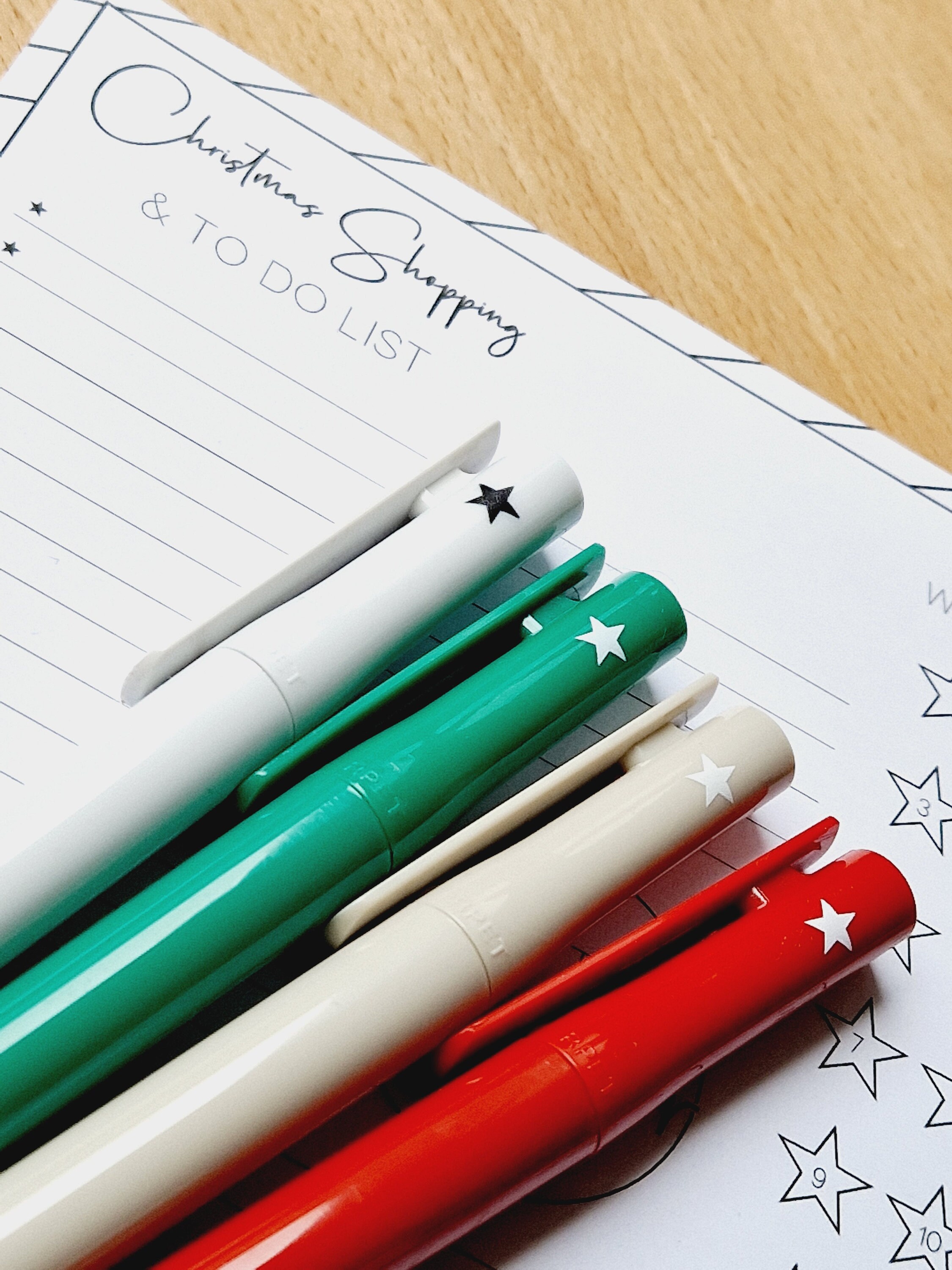 Ballpoint Pen With Star / Plastic / Colorful / Little Thing / - Etsy