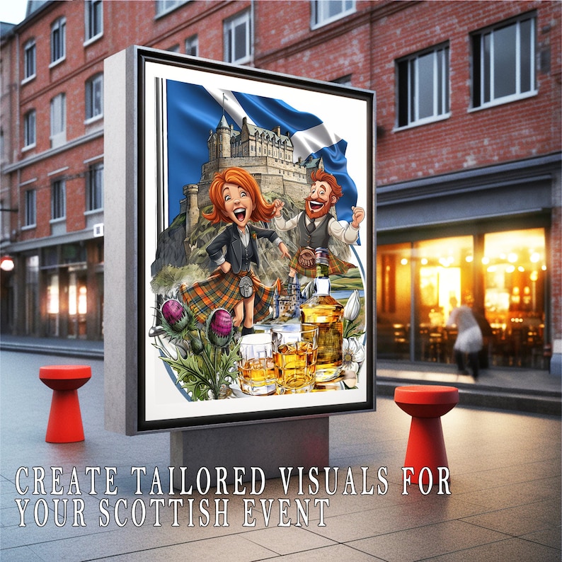 Scotland Clipart - Scottish Images, Whisky Illustrations, Tartan ...