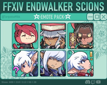 FFXIV Emote Set 3 | Scions - Etsy