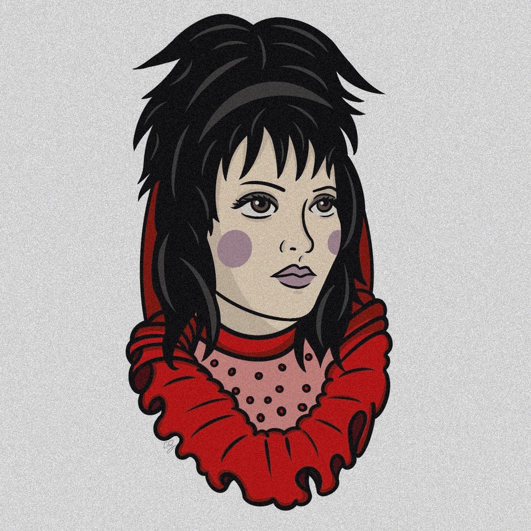 Lydia Traditional Tattoo Art Print - Etsy