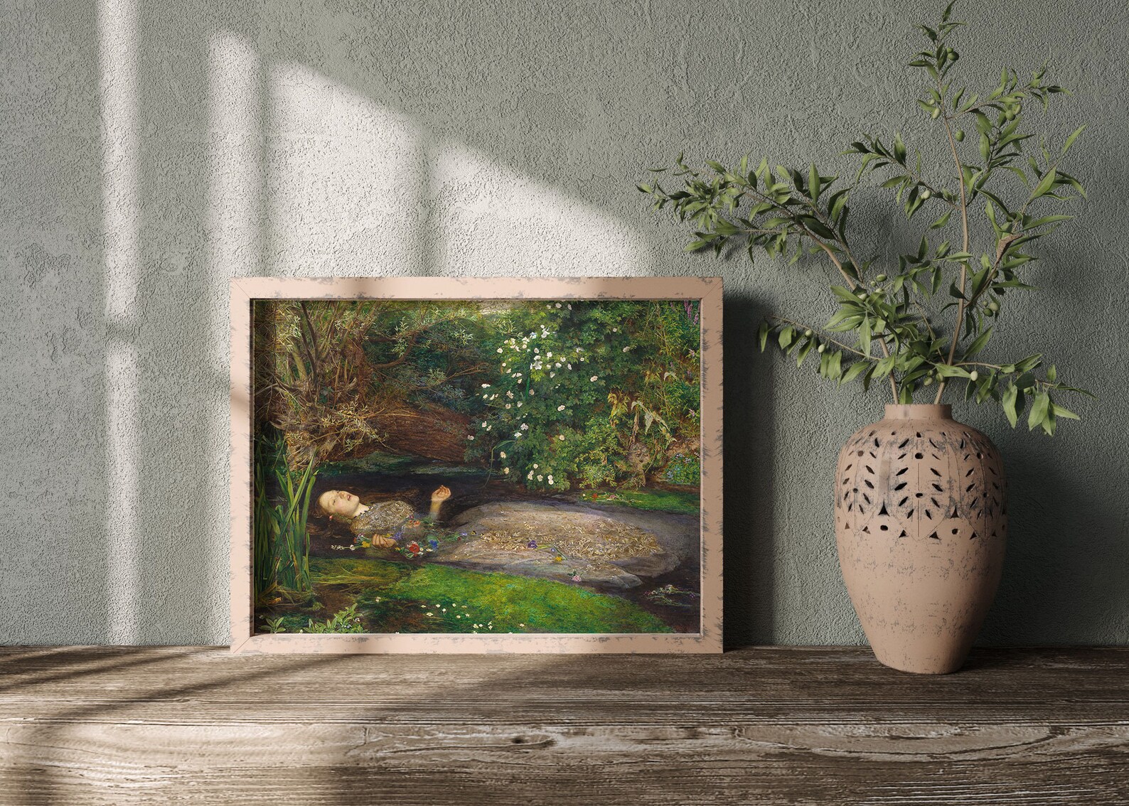 Classical Art Print of Ophelia / Vintage Art / Shakespeare / Bedroom ...
