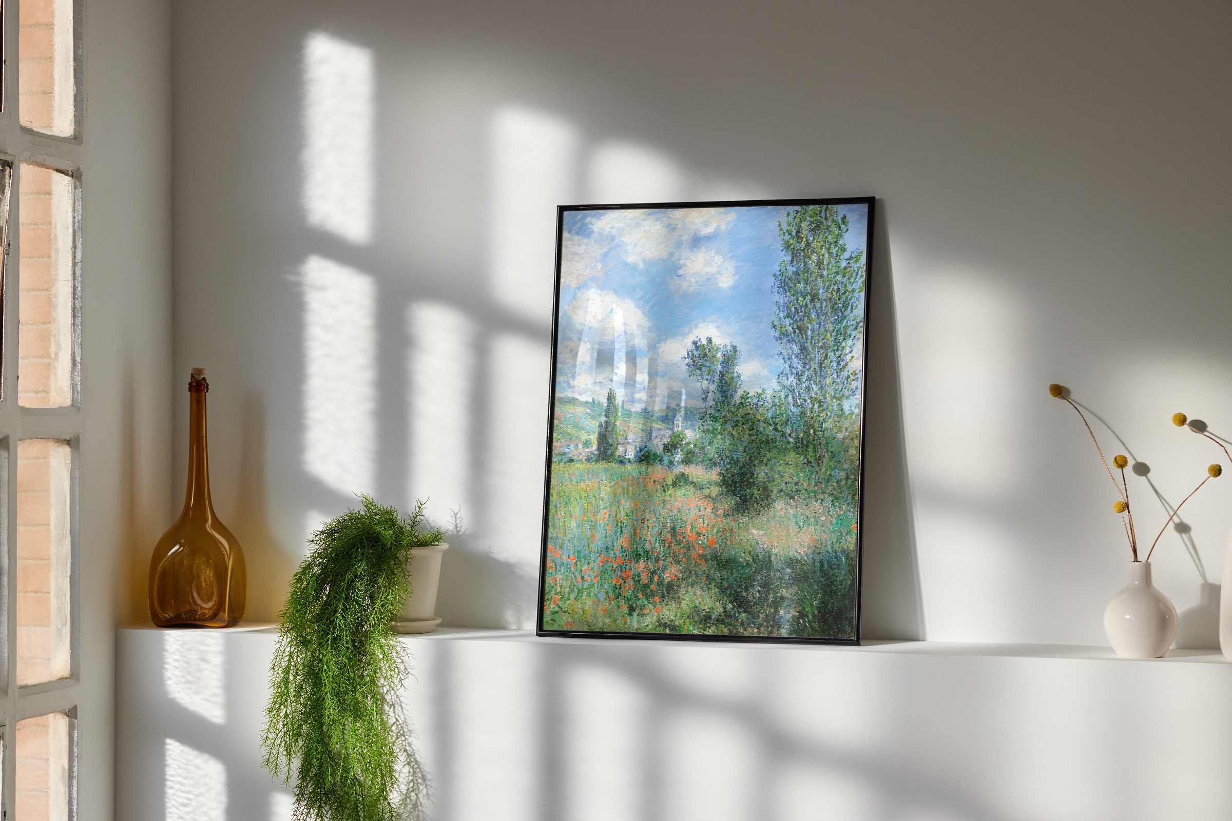 Spring Landscape Painting / Impressionist Painting / Country Scenery ...