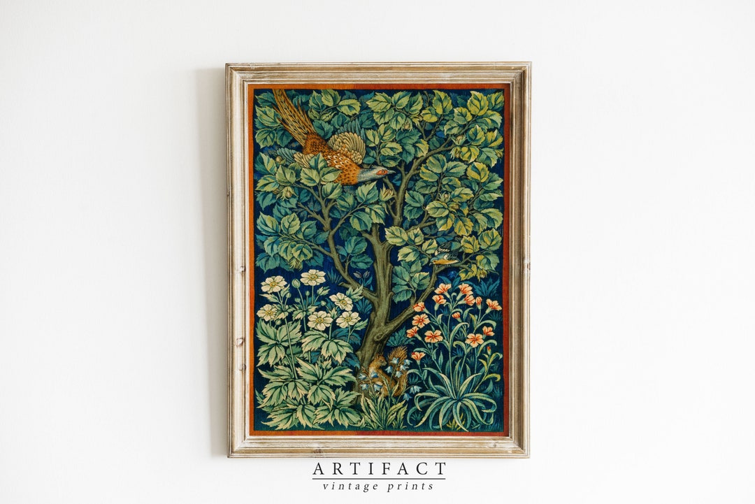 Printable Vintage Tapestry / Antique Pattern Decor / Wall Art / Vintage ...