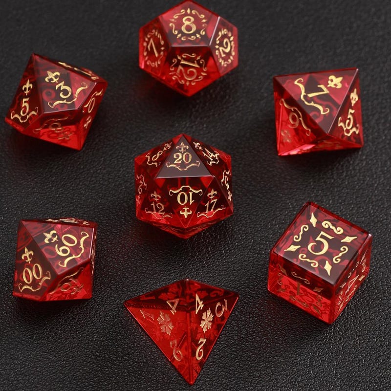 Dnd Red Gem - Etsy