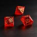Red Garnet DND Dice Set (birthday Gift), Dice Set, Dungeons & Dragons ...