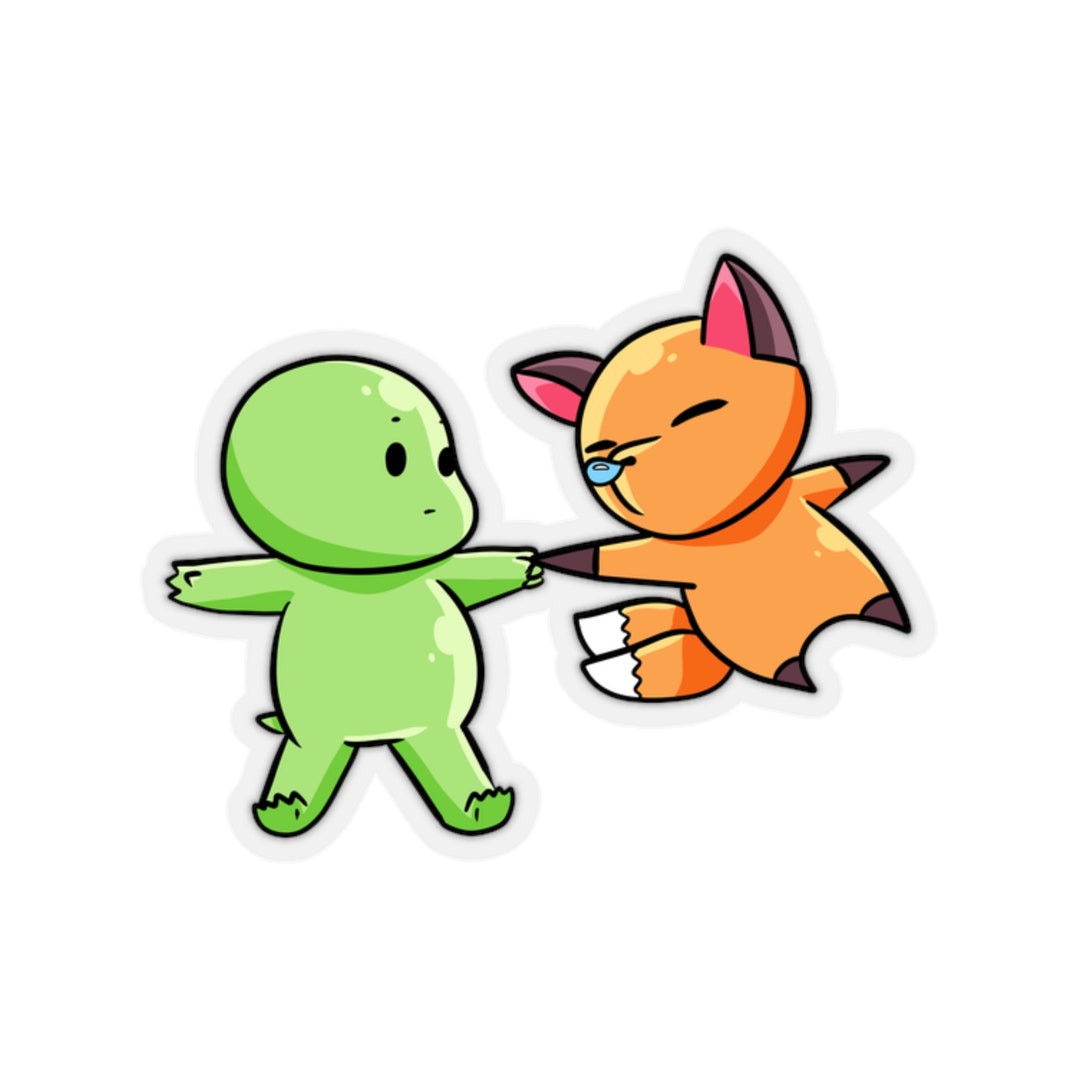 Yako & Kame SNORING! Kawaii Stickers - Etsy