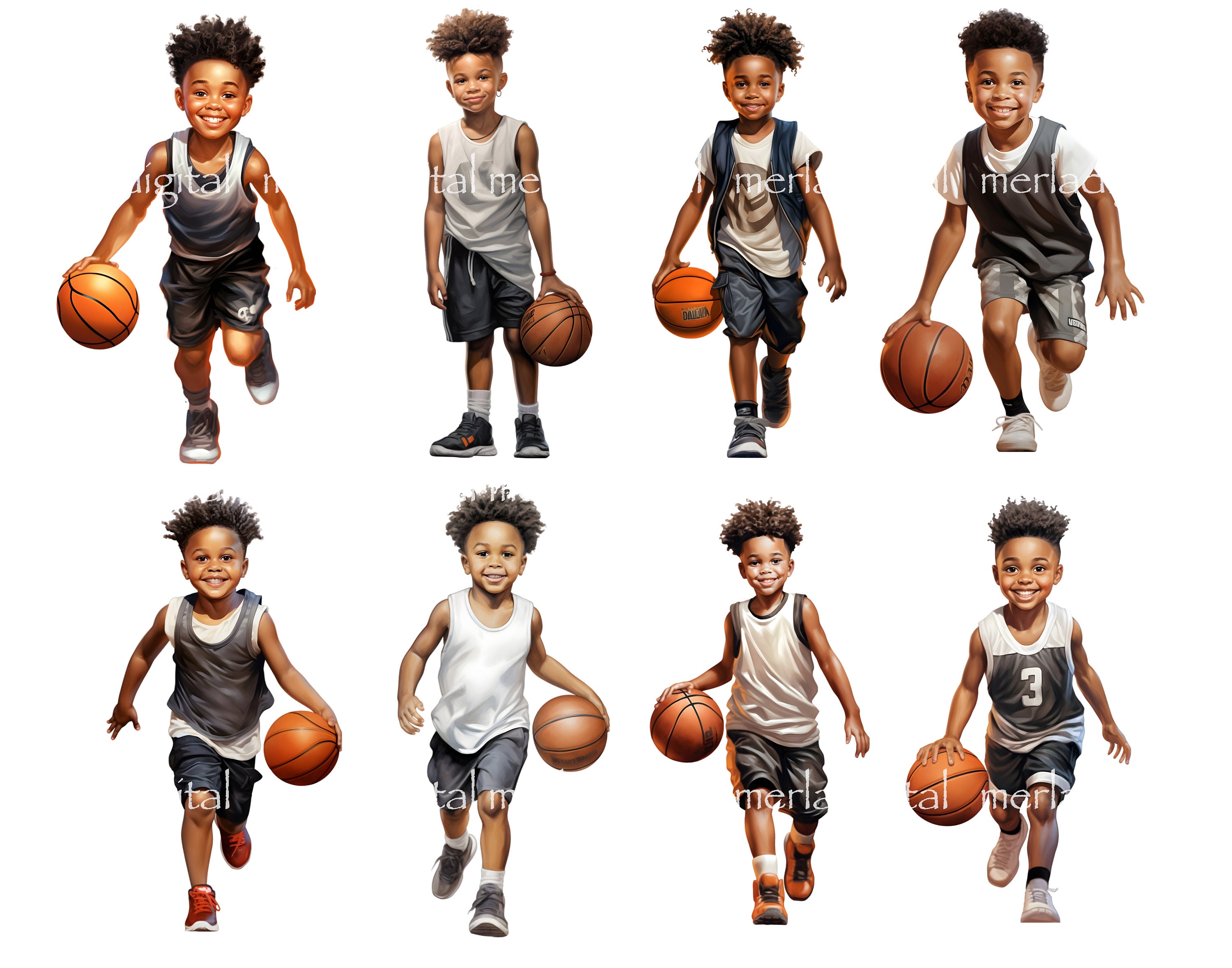 Kids Basketball Clipart Png Basketball Black Kids Clipart Basketball ...