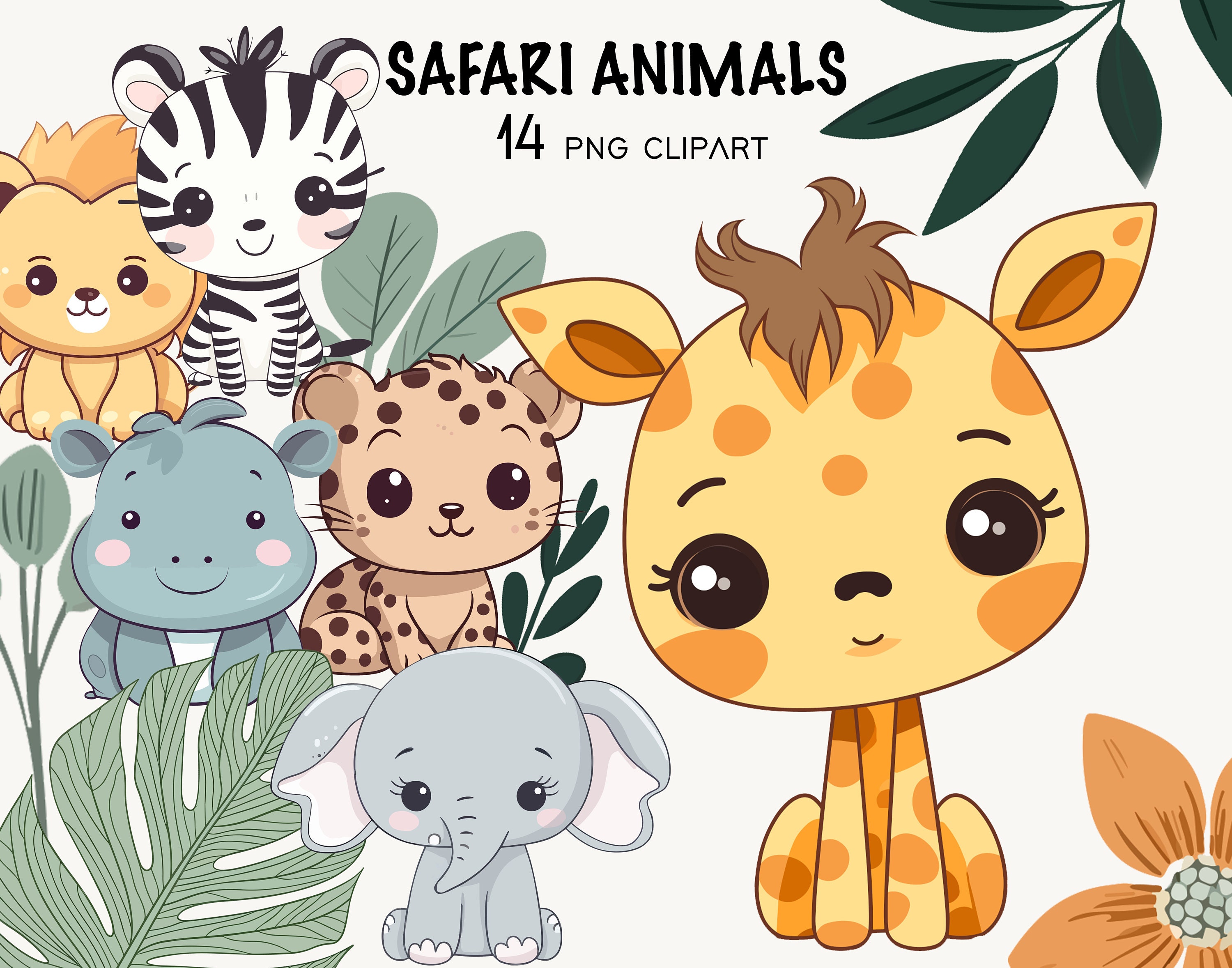Baby Safari Cartoon