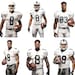 Watercolor Football Clipart American Football Men in Uniform Football ...