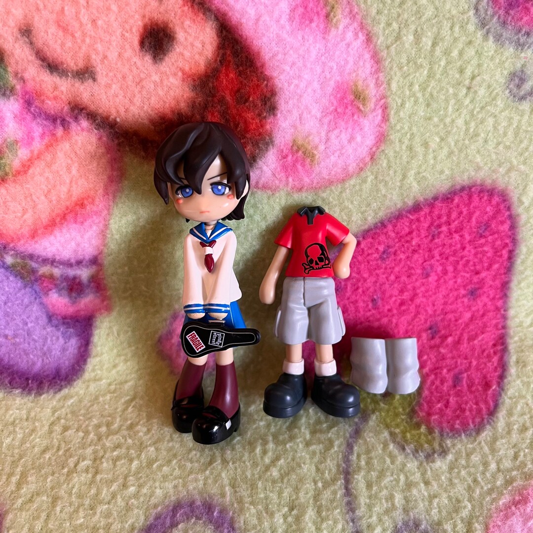 Pinky Street Series 4 Repaint Rui Black Hair Blue School - Etsy