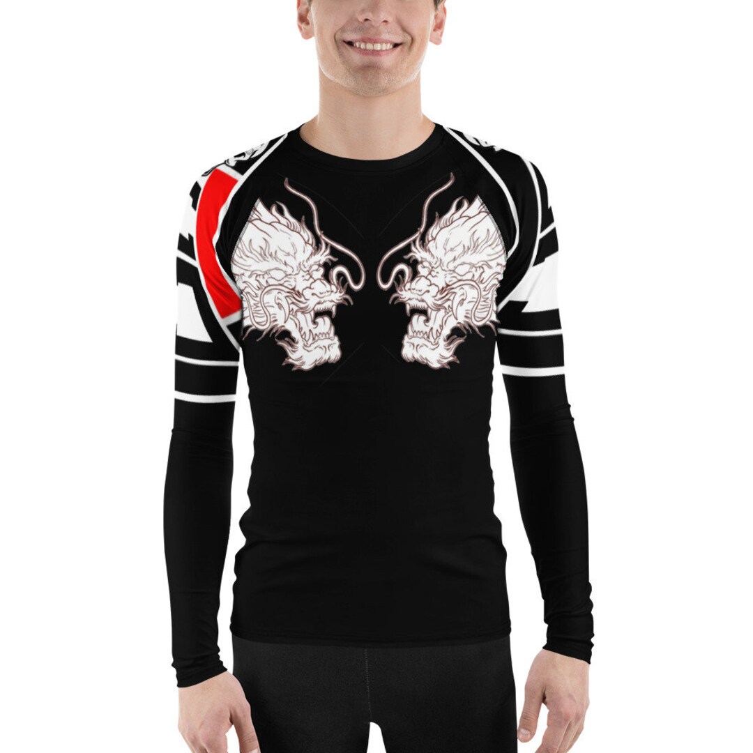 Jiu Jitsu Rash Guard Samurai Warrior Spirit BJJ Samurai Rashguard - Etsy