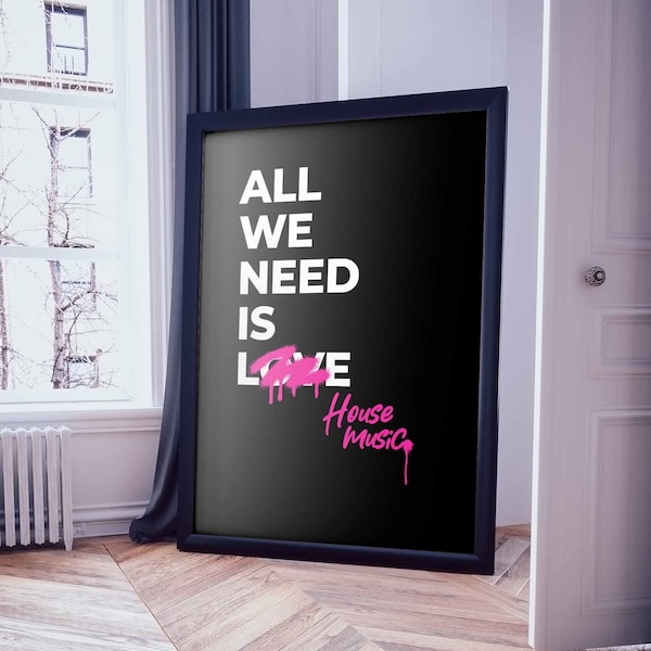 Rave Wall Art - Etsy UK