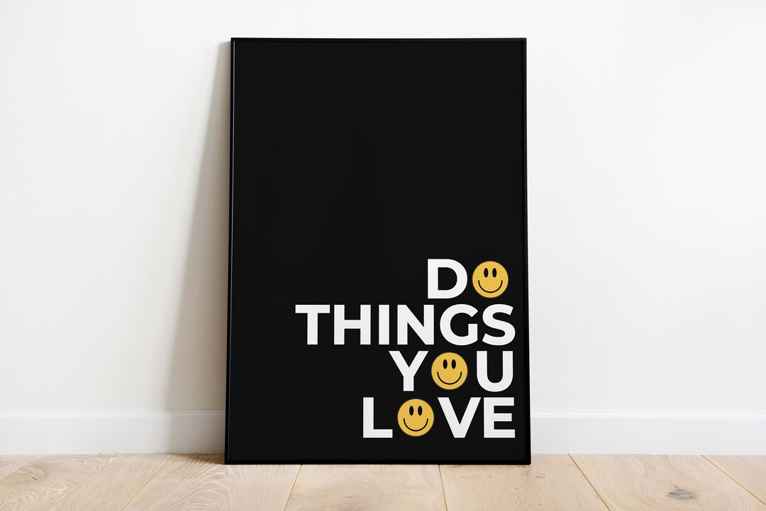 Smiley Face Rave House Techno Rave Wall Art for Living Room House Music ...