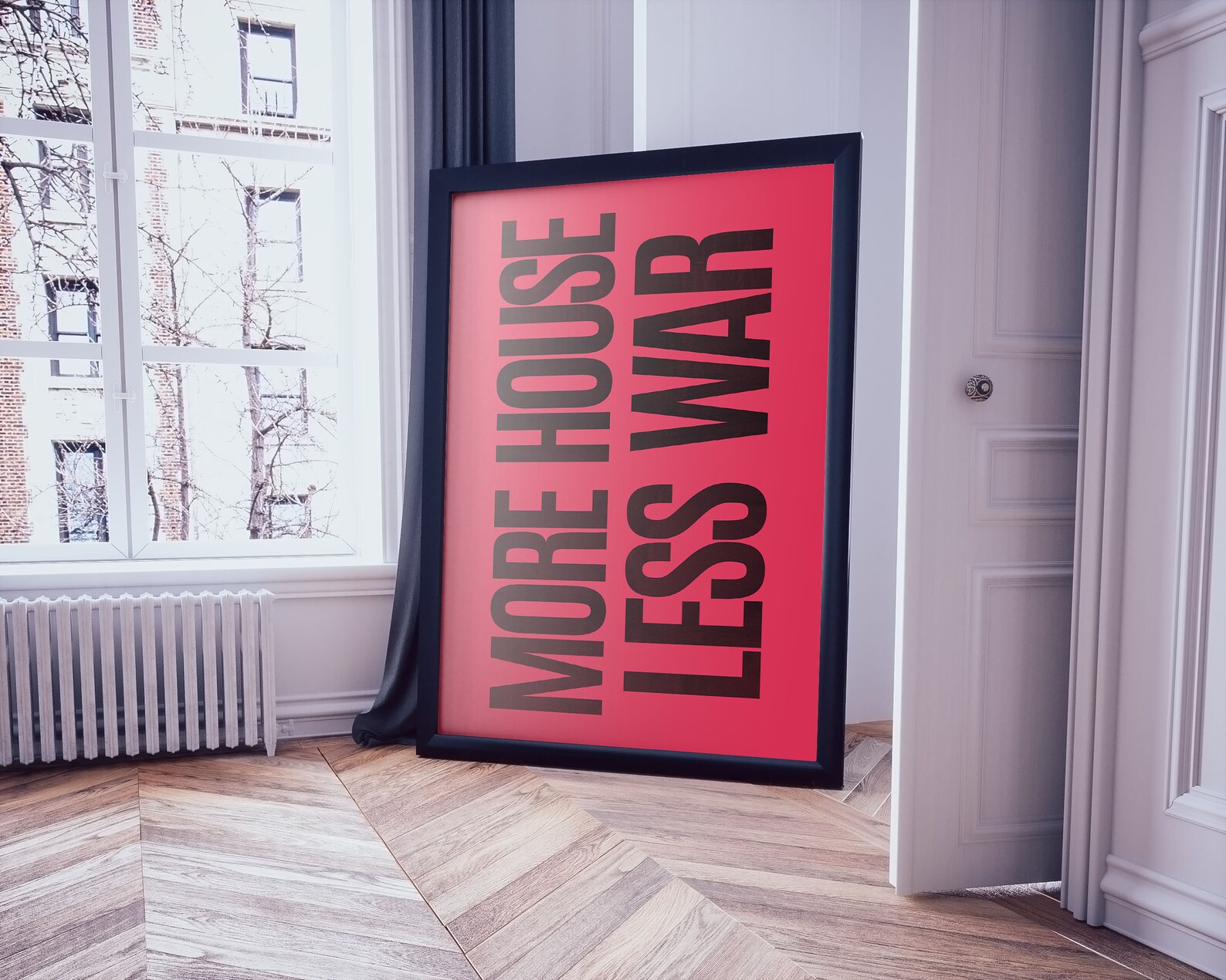 House Music Wall Art Poster Typography House Music Rave Decor for House ...