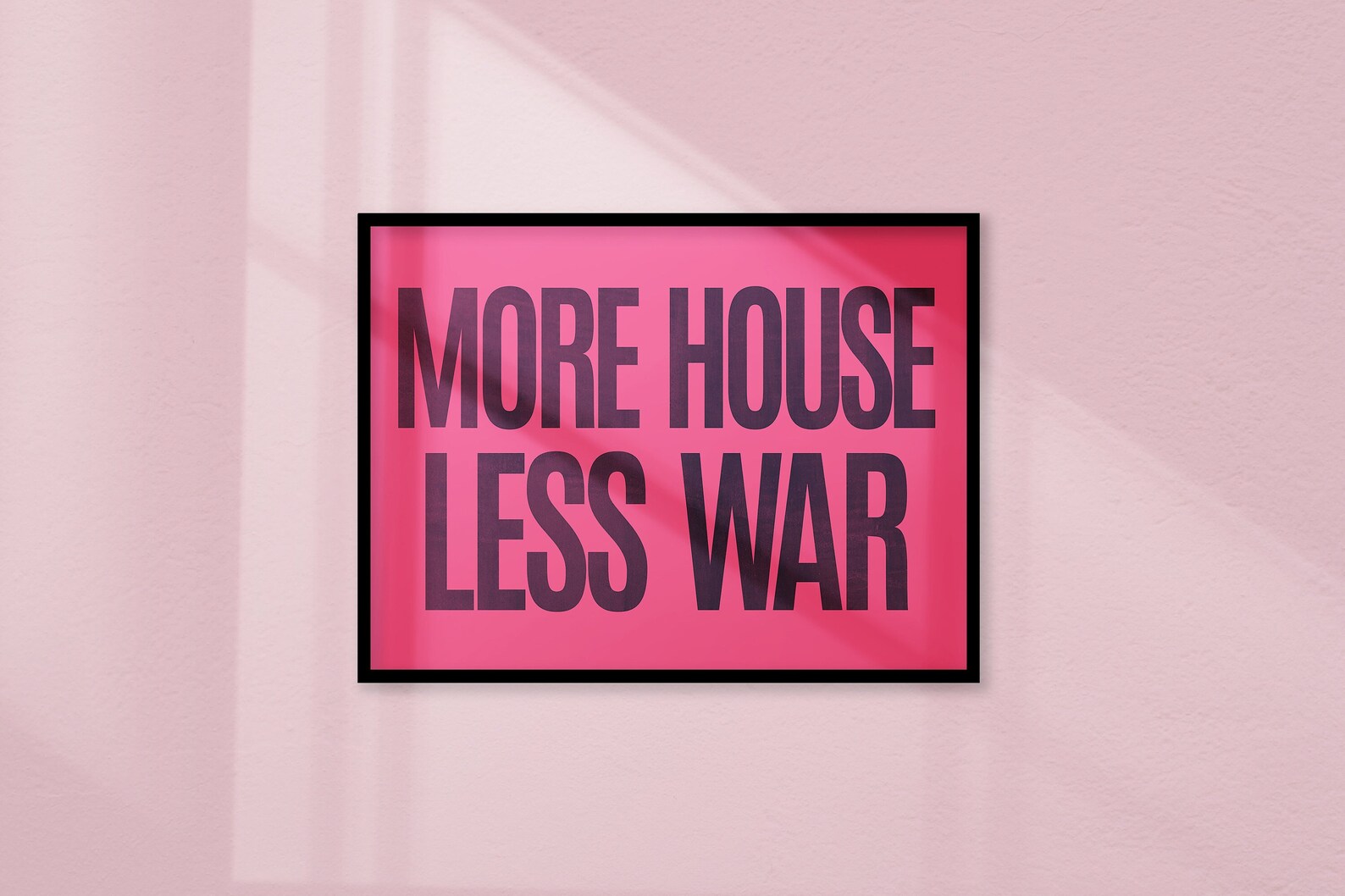 House Music Wall Art Poster Typography House Music Rave Decor for House ...