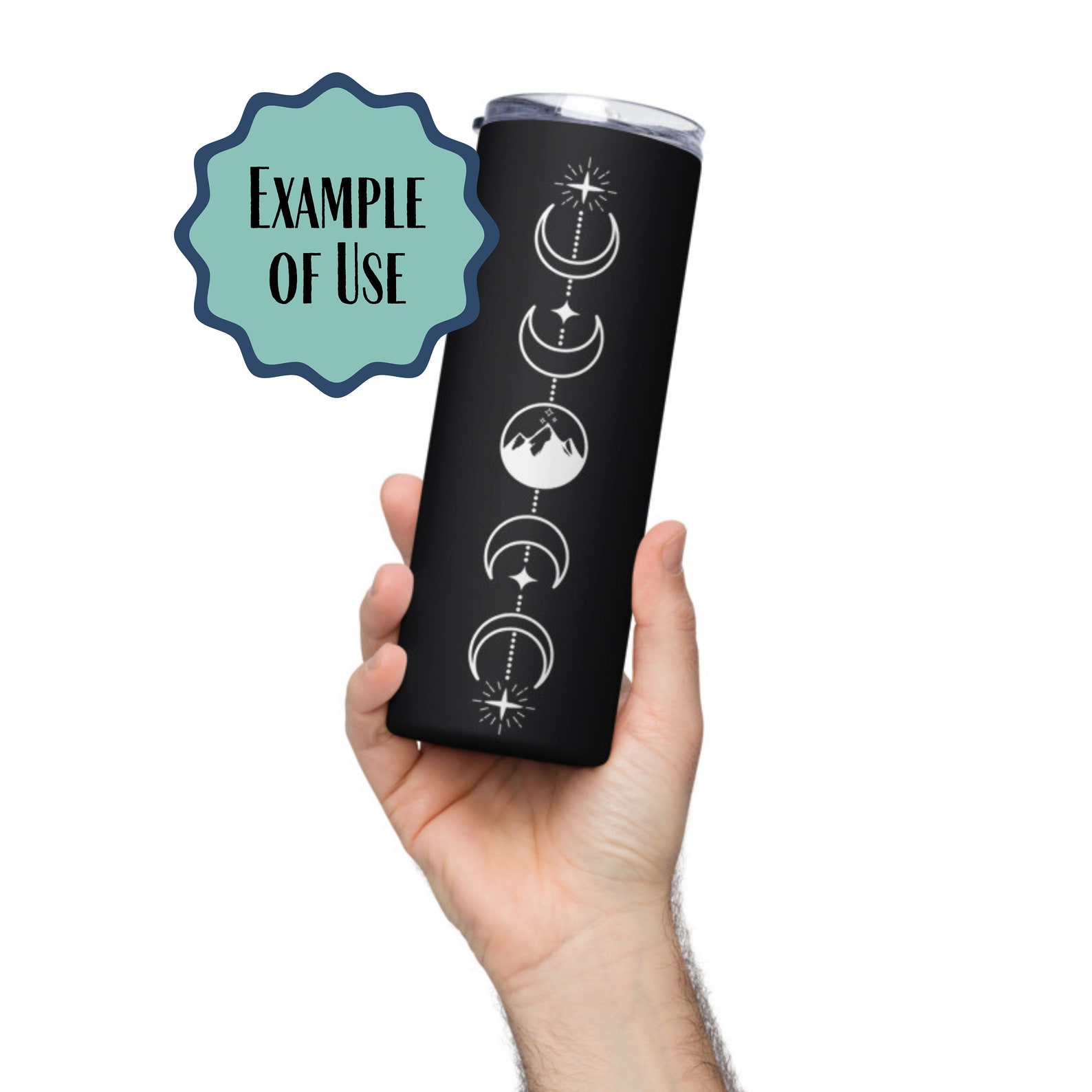 ACOTAR SVG PNG Set, Feyre Archeron Moon Phase Back Tattoo, Velaris ...