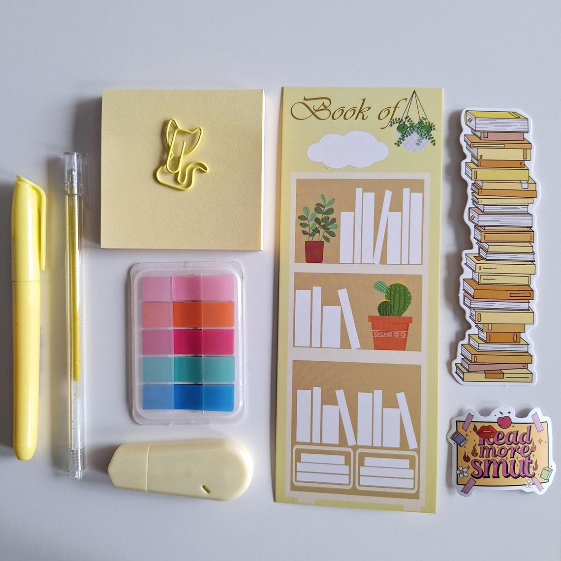 Bookish Bundle Mini Book Box Gift for Book Lovers, Aesthetic Reading ...