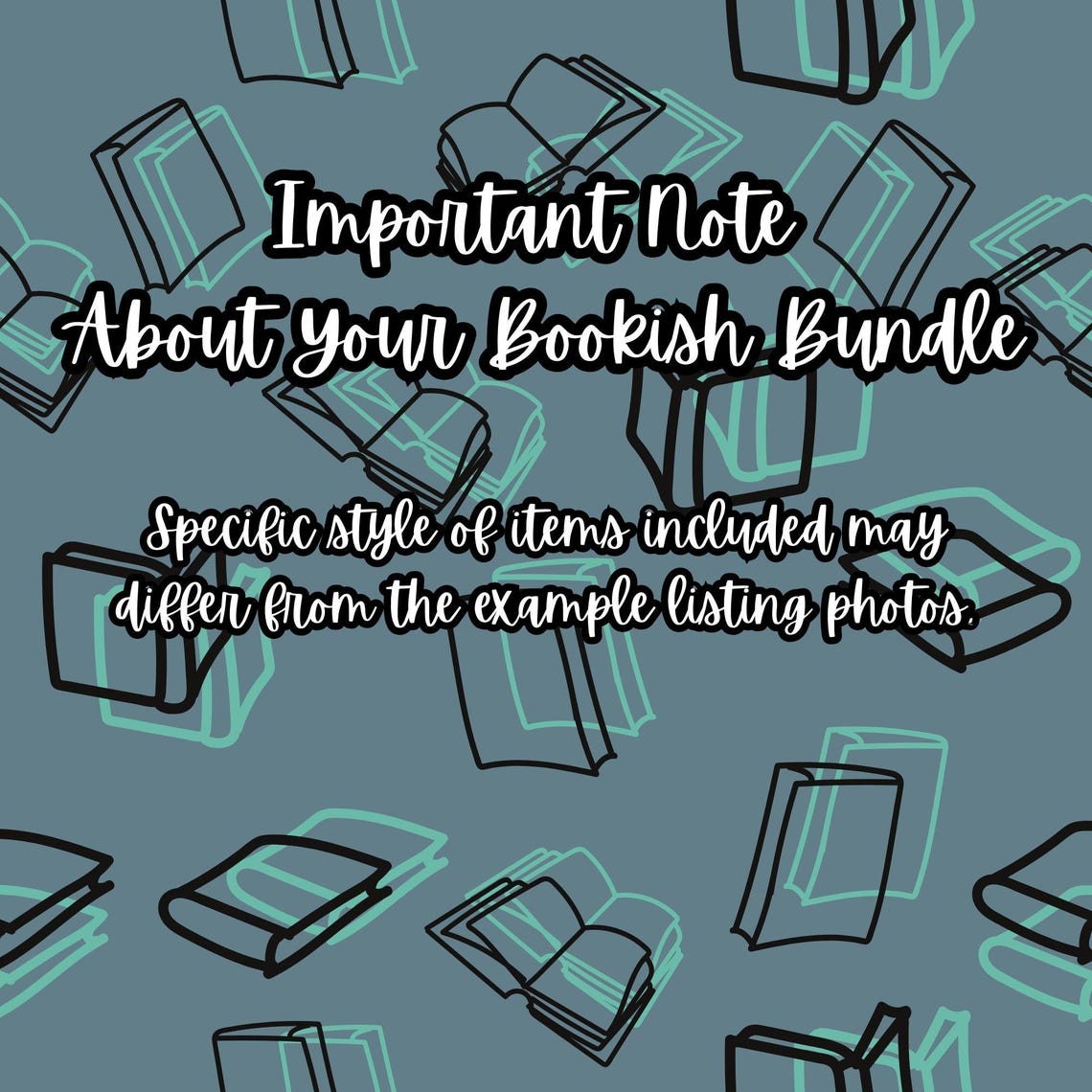 Bookish Bundle Mini Book Box Gift for Book Lovers, Aesthetic Reading ...