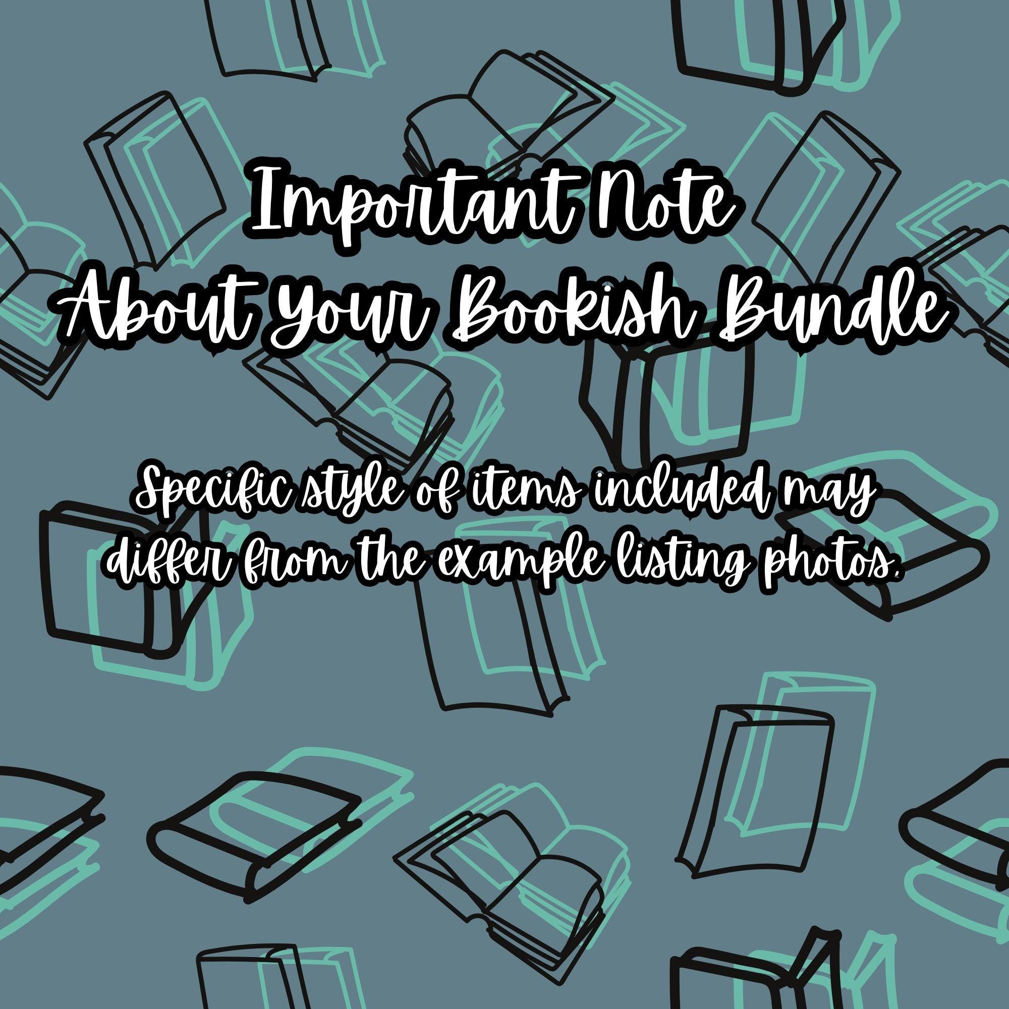 Bookish Bundle Mini Book Box Gift for Book Lovers, Aesthetic Reading ...