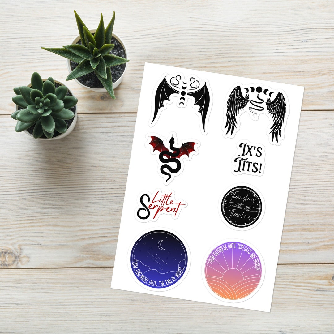 The Serpent and the Wings of Night Stickers OFFICIALLY LICENSED There ...