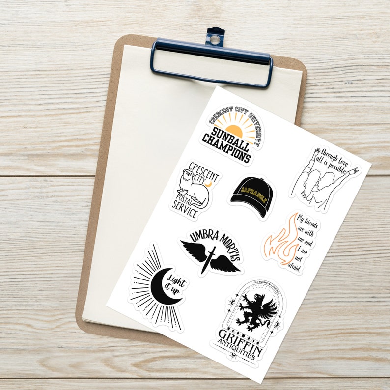 Crescent City Stickers Sunball Through Love All is - Etsy