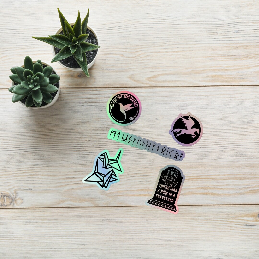 Dramione Manacled Holographic Stickers, Paper Crane, the High Reeve ...