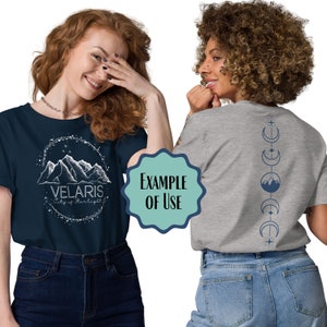 ACOTAR PNG SVG Set, Velaris City of Starlight, High Lady Feyre Archeron ...